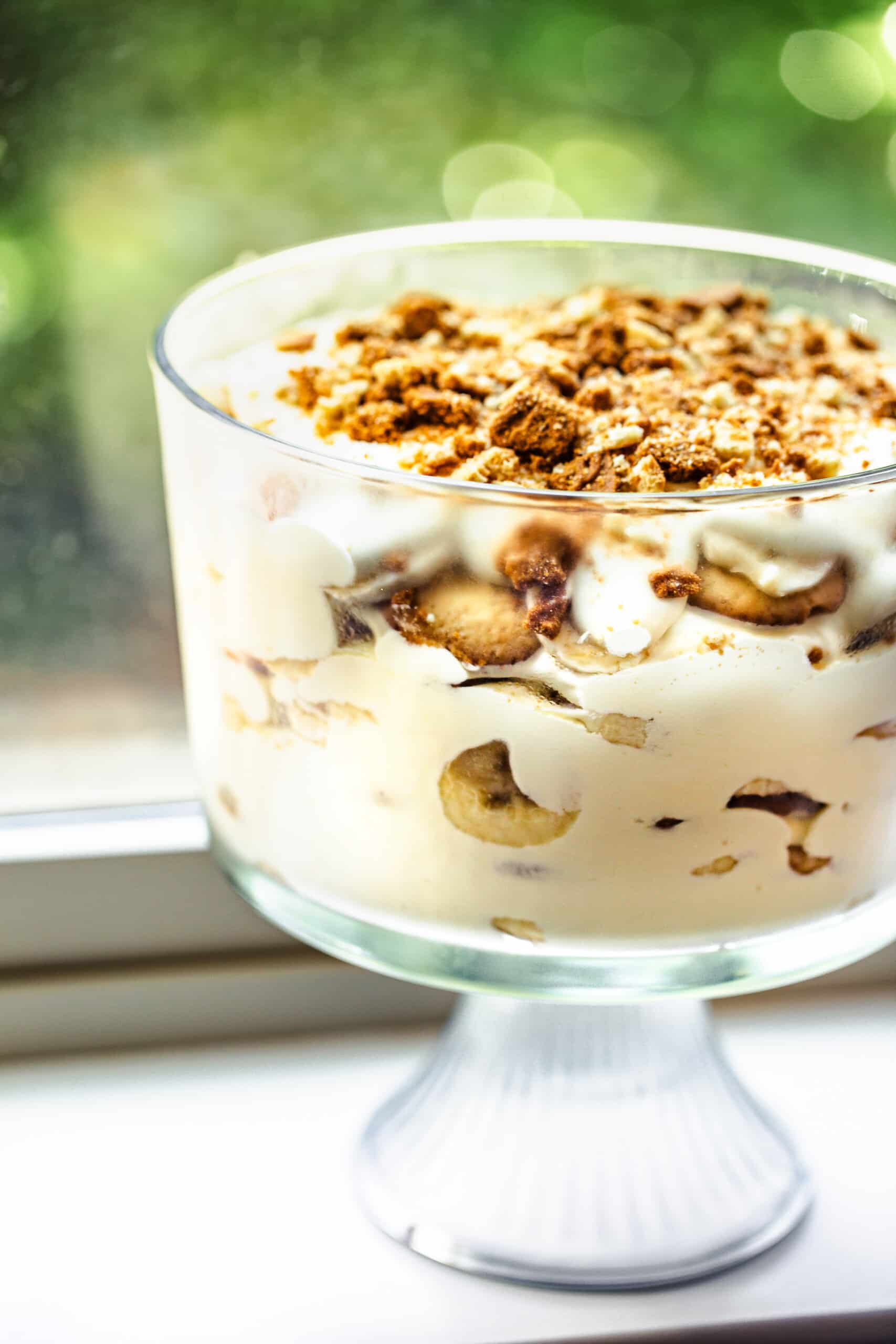 The Greatest Salted Buttermilk Biscoff Banana Pudding - My Kitchen Little